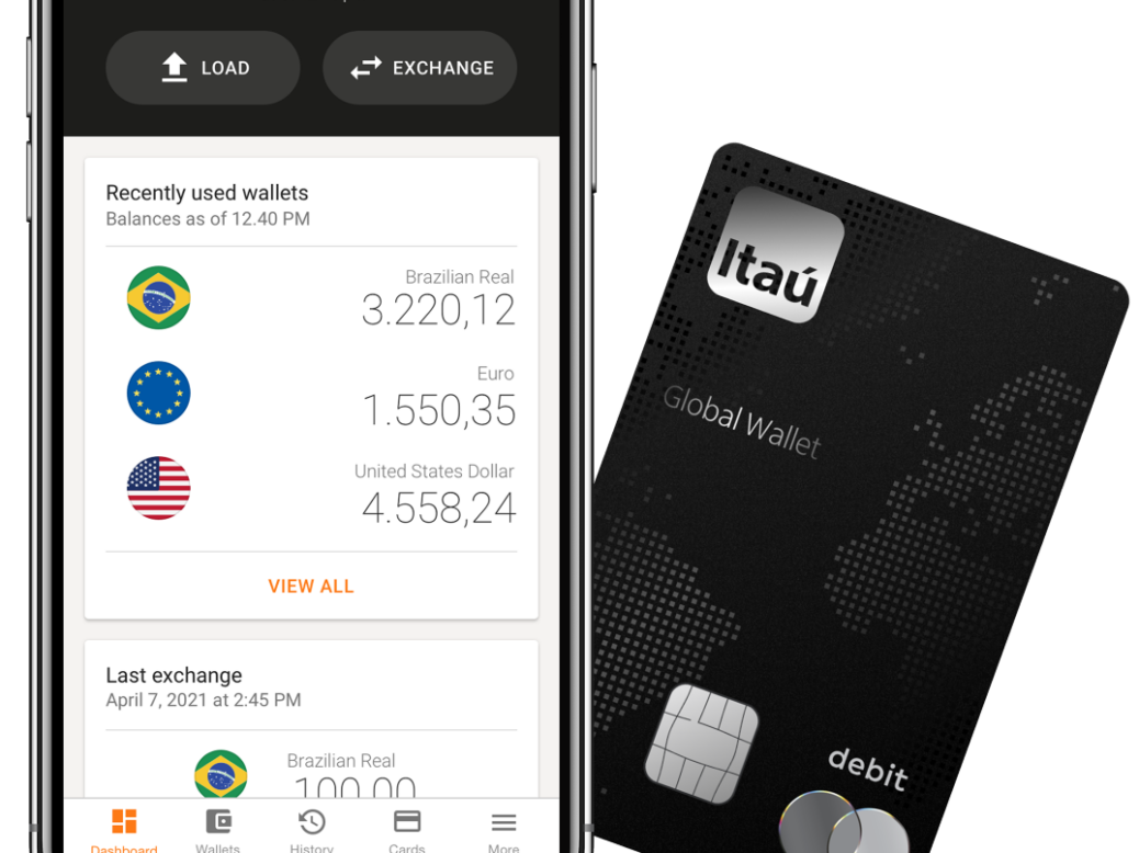 rev launches multi-currency digital wallet for Itau private bank