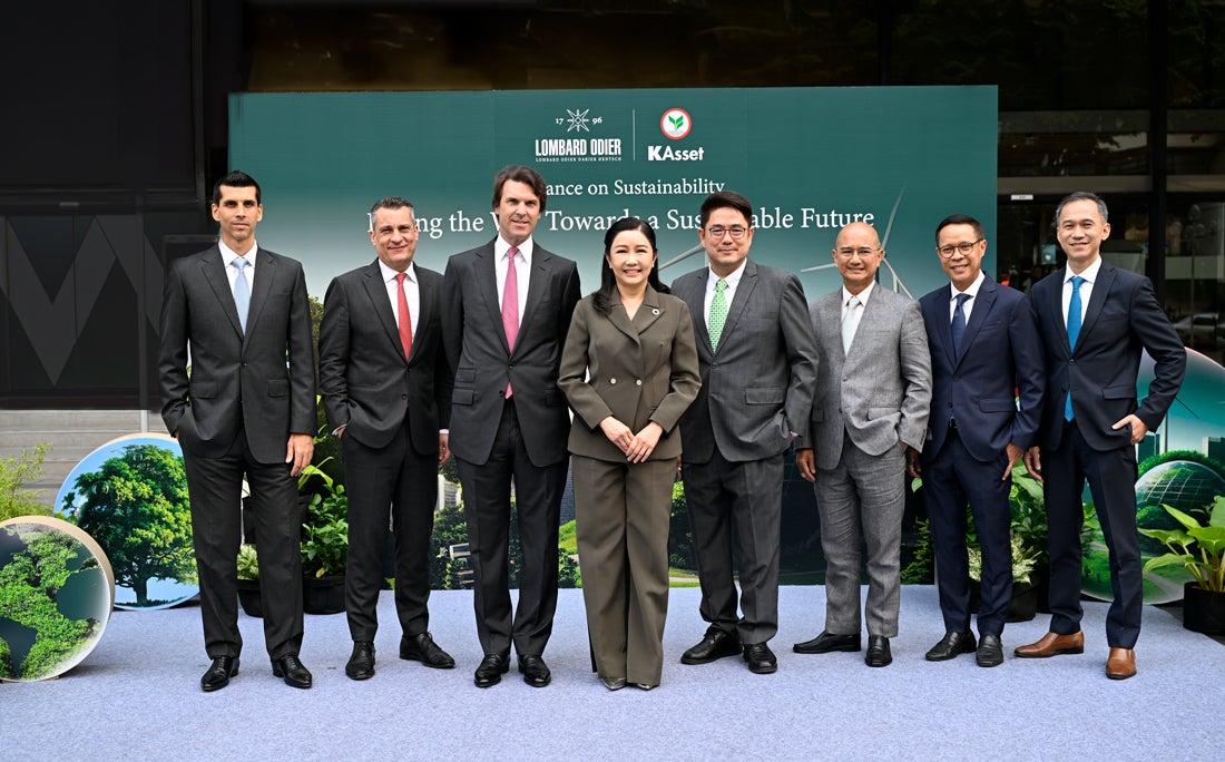 Lombard Odier and KAsset sign sustainability agreement